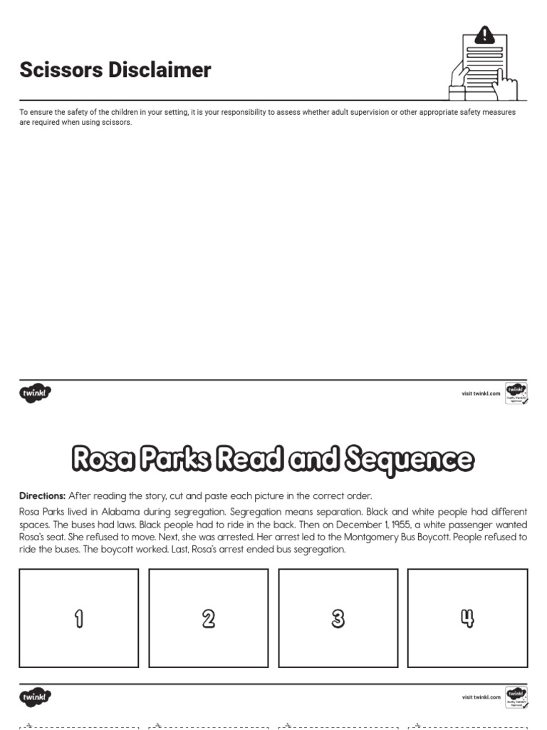 Rosa Parks: Key Events Explained | PDF