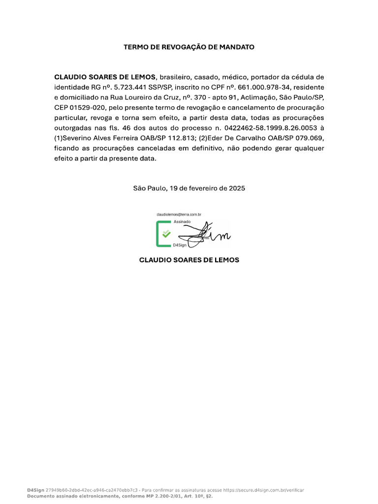 Claudio Soares de Lemos | PDF