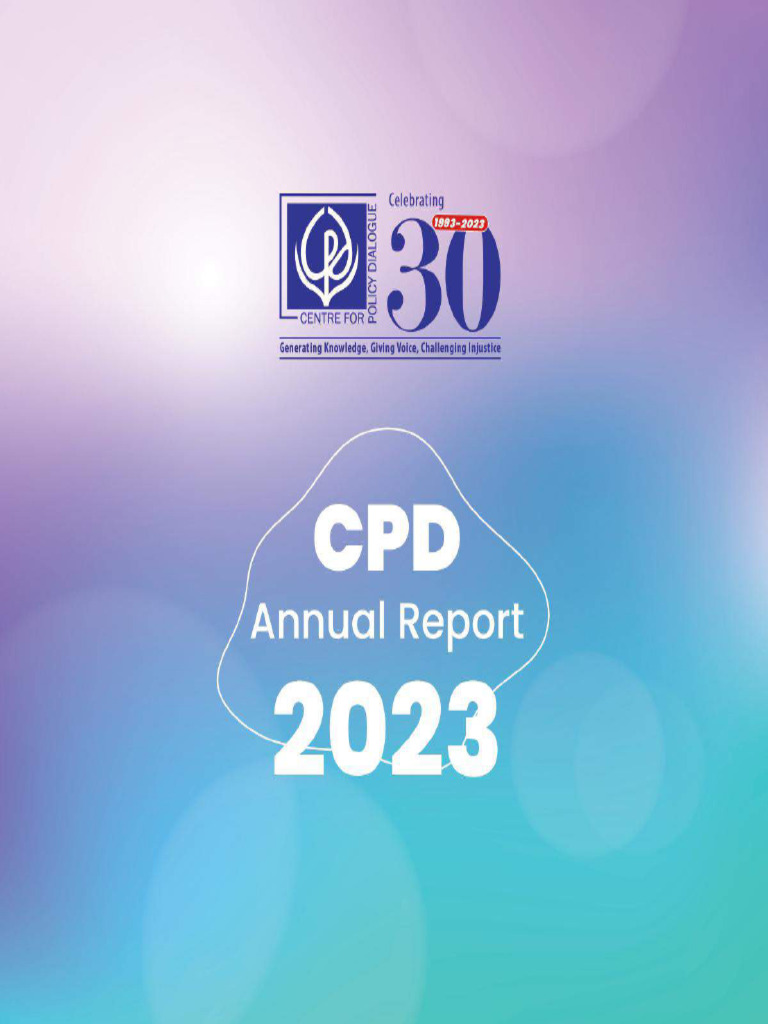 CPD 2023 Annual Report Overview | PDF | Economies