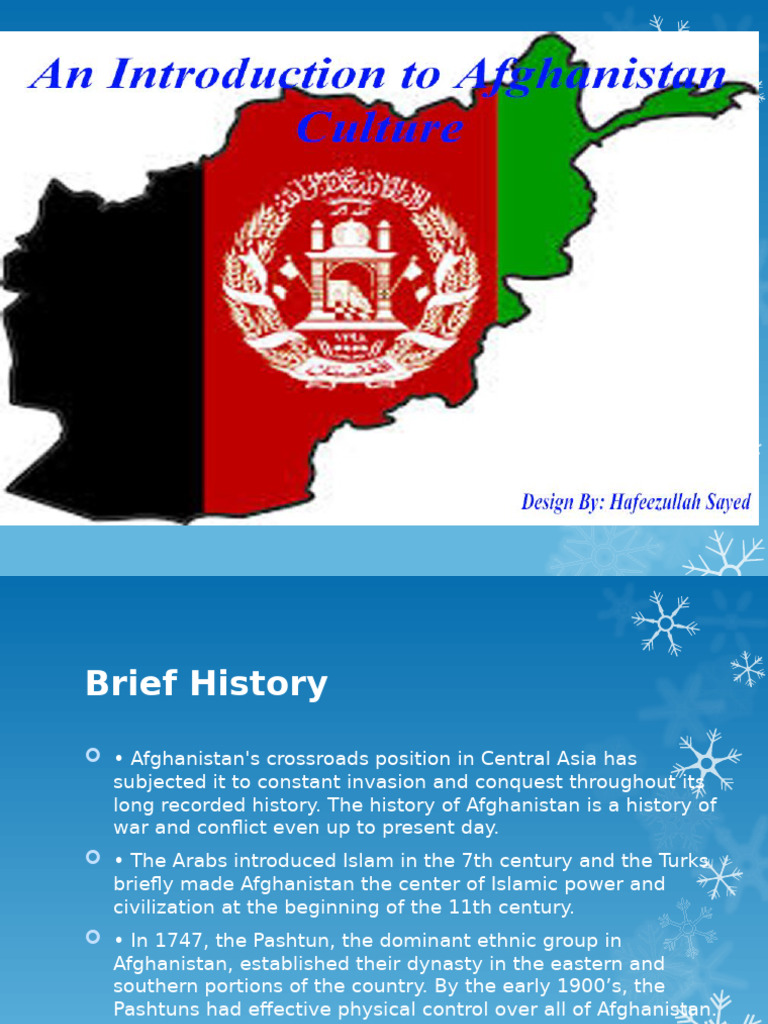 Afghanistan: History, Culture, and Demographics | PDF | Afghanistan | Asia