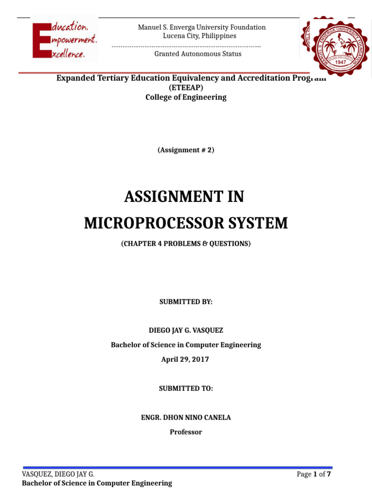 Microprocessor Question and Problems Chapter 4 | PDF | Assembly Language | 64 Bit Computing
