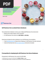 B1 Demo Databases Overview | PDF | Databases | Computing