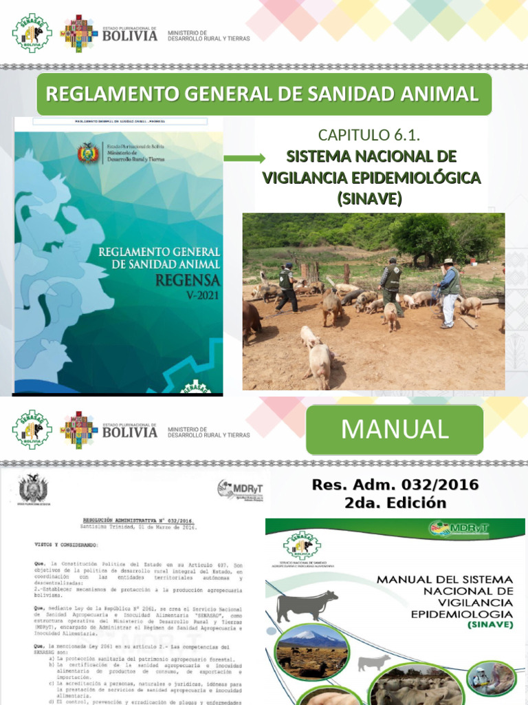 SINAVE | PDF | Vigilancia | Medicina Veterinaria