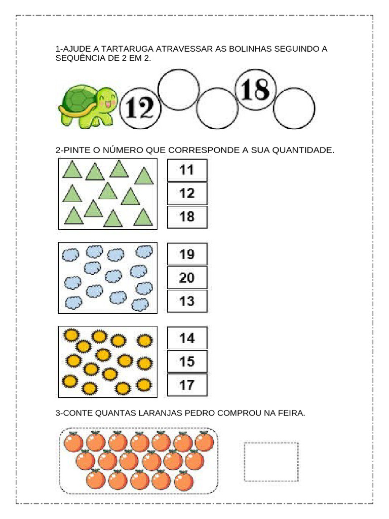 Atividades de Matematica | PDF