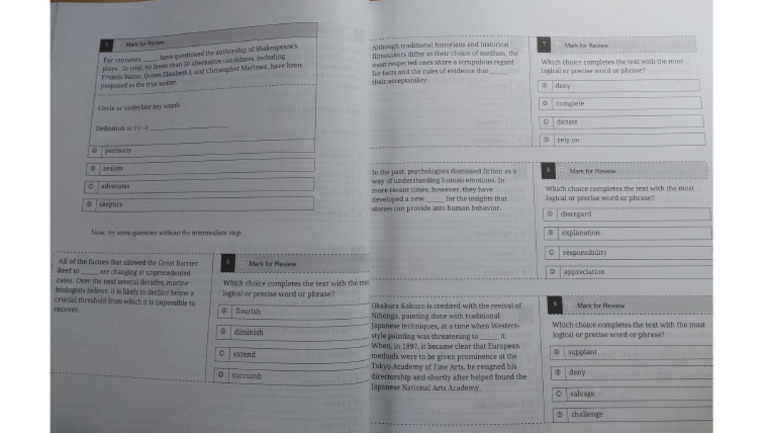 Erica Meltzer SAT Reading 2 | PDF