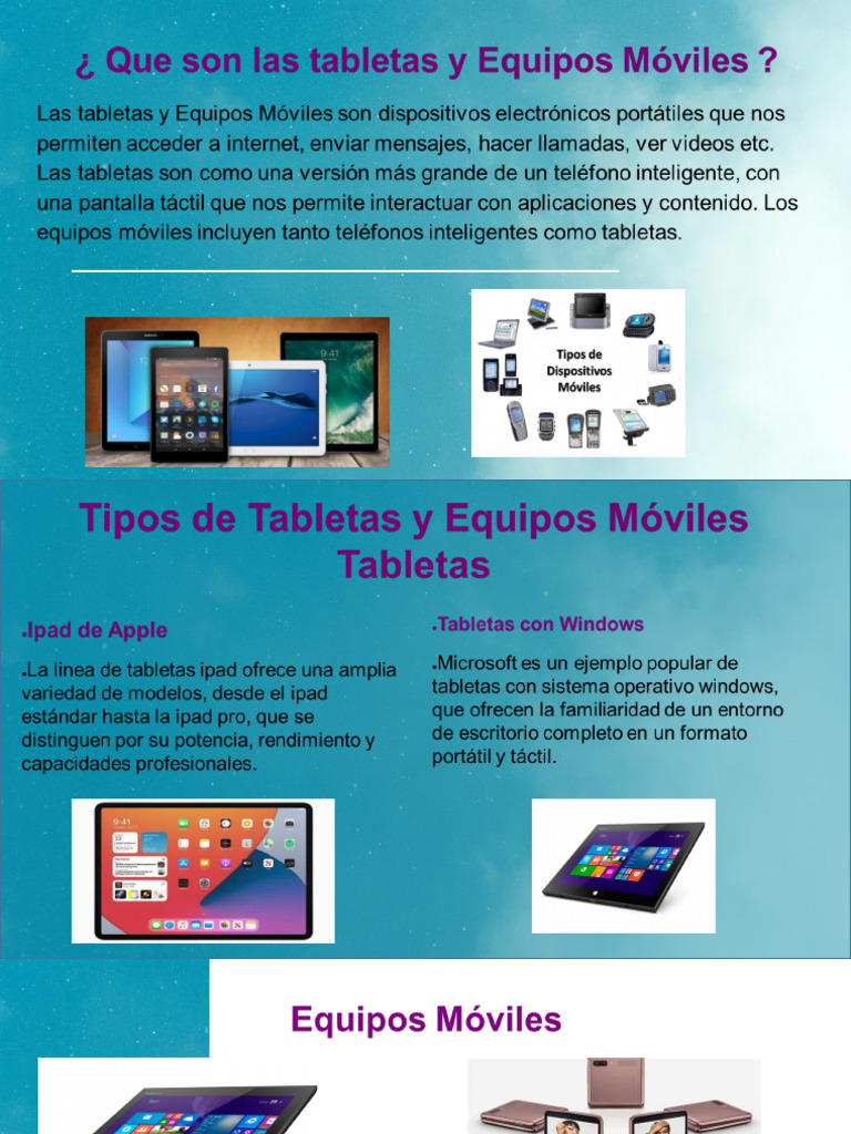 Tabletas y Equipos Móviles 10B | PDF