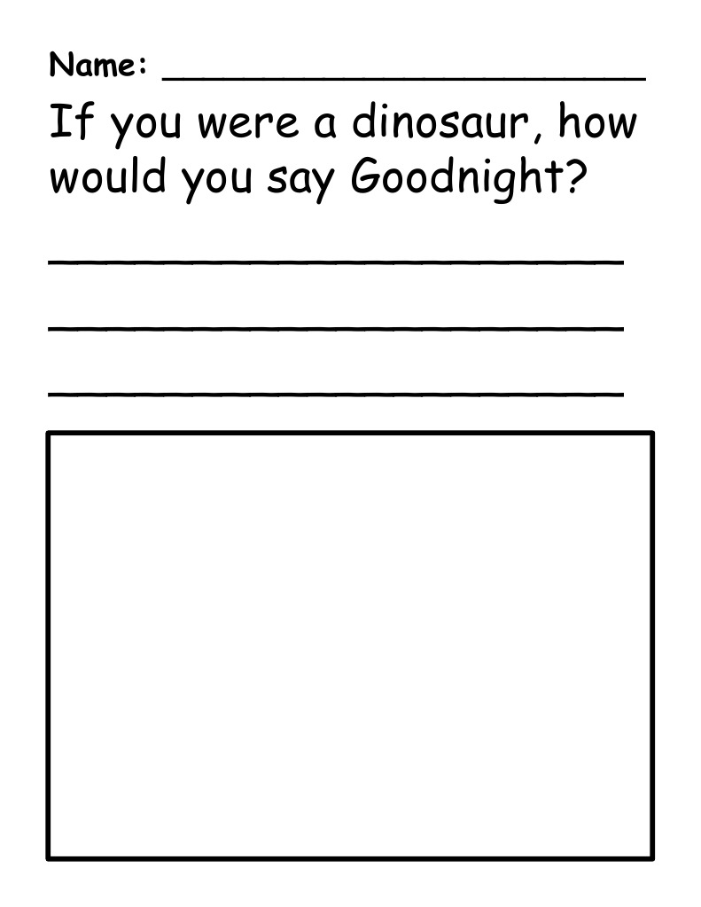 Dinosaur Writing Prompts | PDF