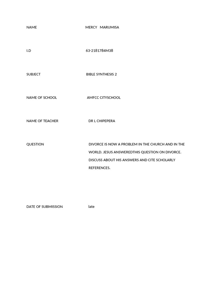 Divorce | PDF
