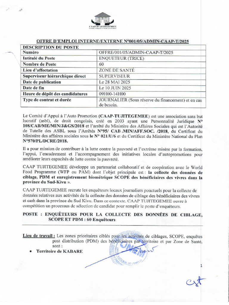 Offre | PDF