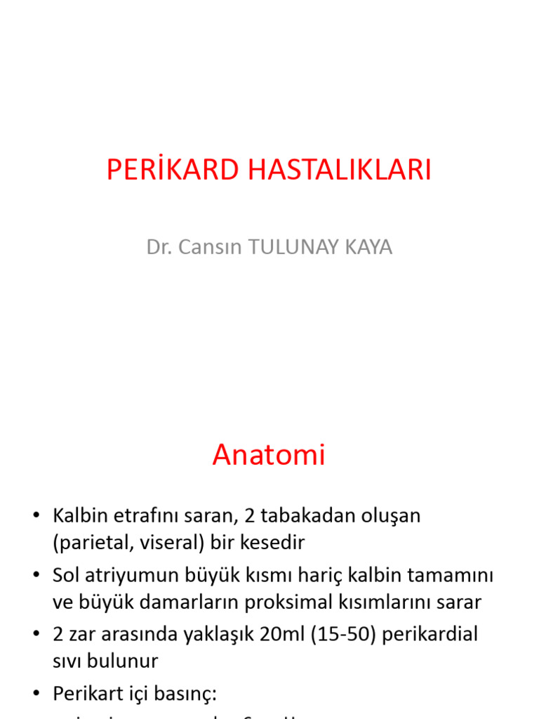 Httpsacikders - Ankara.edu - Trpluginfile.php70378mod resourcecontent0PERİKARD20HASTALIKLARI PDF ...