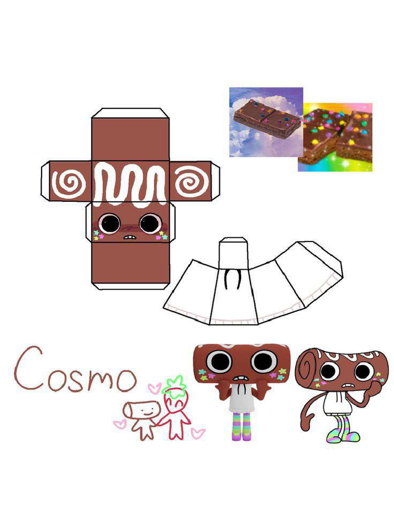 Cosmo Dandys World Papercraft | PDF