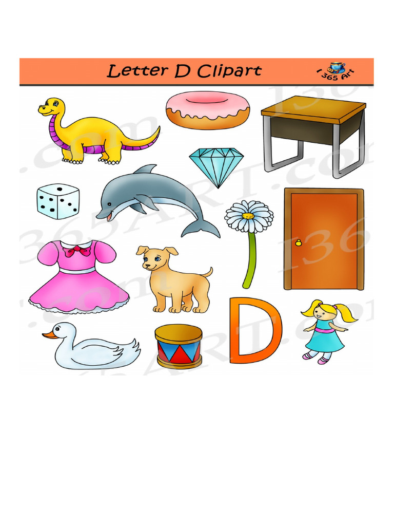 Letter D | PDF