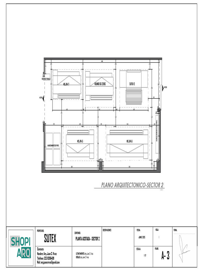 Sutex-Planta Sector 2 | PDF