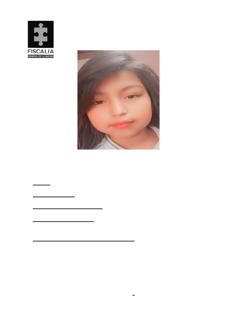 Desaparecida: Melisa Tequia Estebe - Junio 2025 | PDF