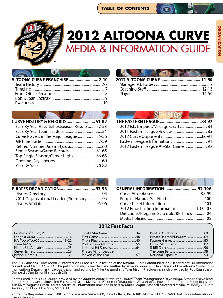 2012 Curve Media Guide | PDF