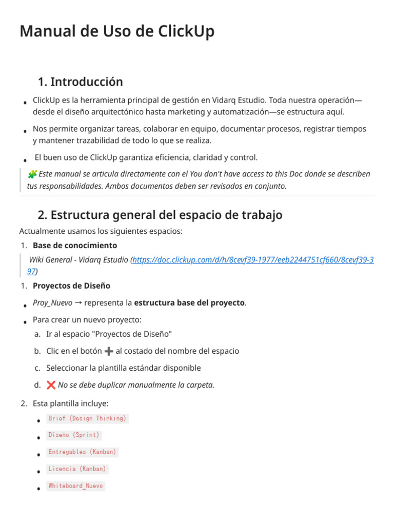 Manual de Uso de ClickUp-2025060816333159 | PDF | Diseño