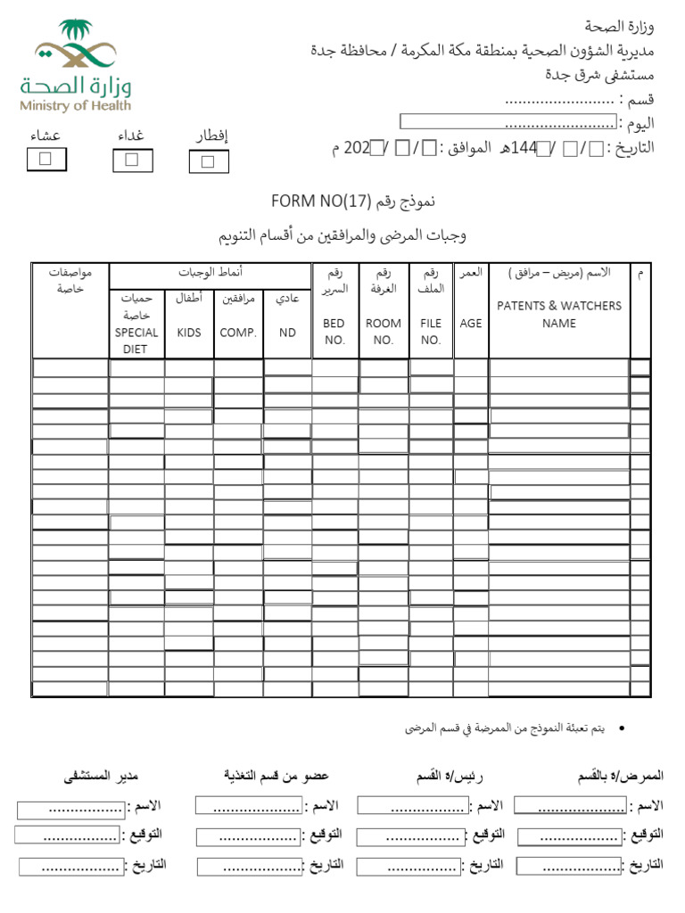 Diet List MMMM | PDF