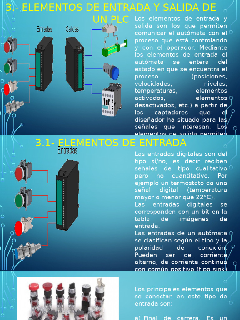 CLASE PLC 2 | PDF | Corriente continua | Electrónica