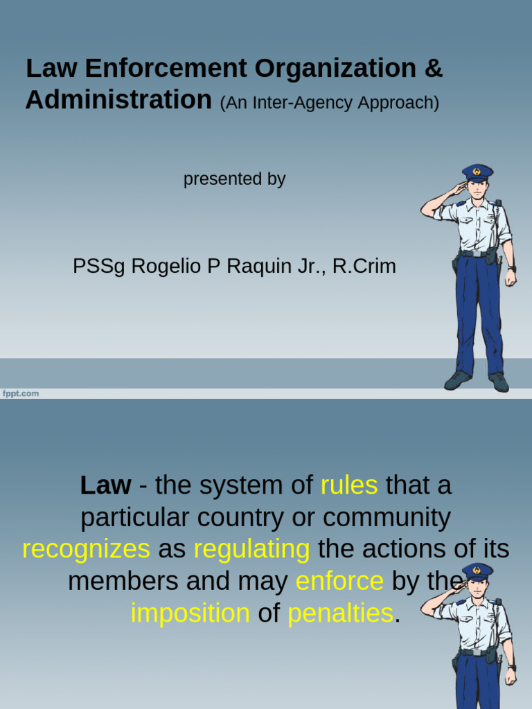 Law Enforcement Org Admin | PDF | Police | Human Resources
