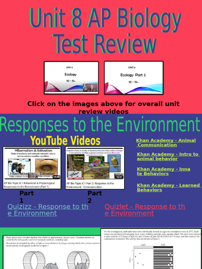 Animal Behavior and Communication Guide | PDF | Ecology | Environmental ...