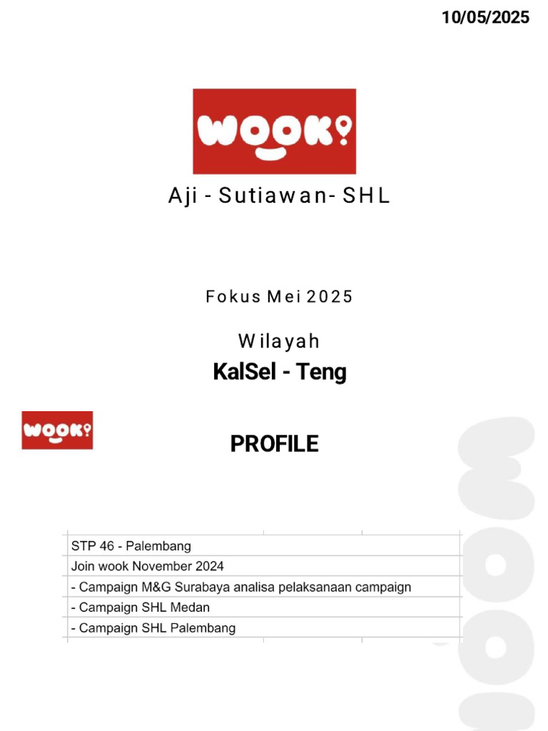 Meeting Mei 2025 Wahyu Pragandi | PDF