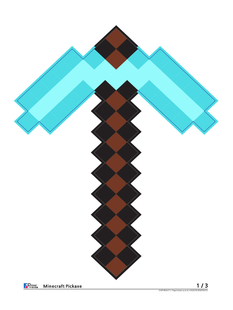 Diamond Pickaxe Small | PDF