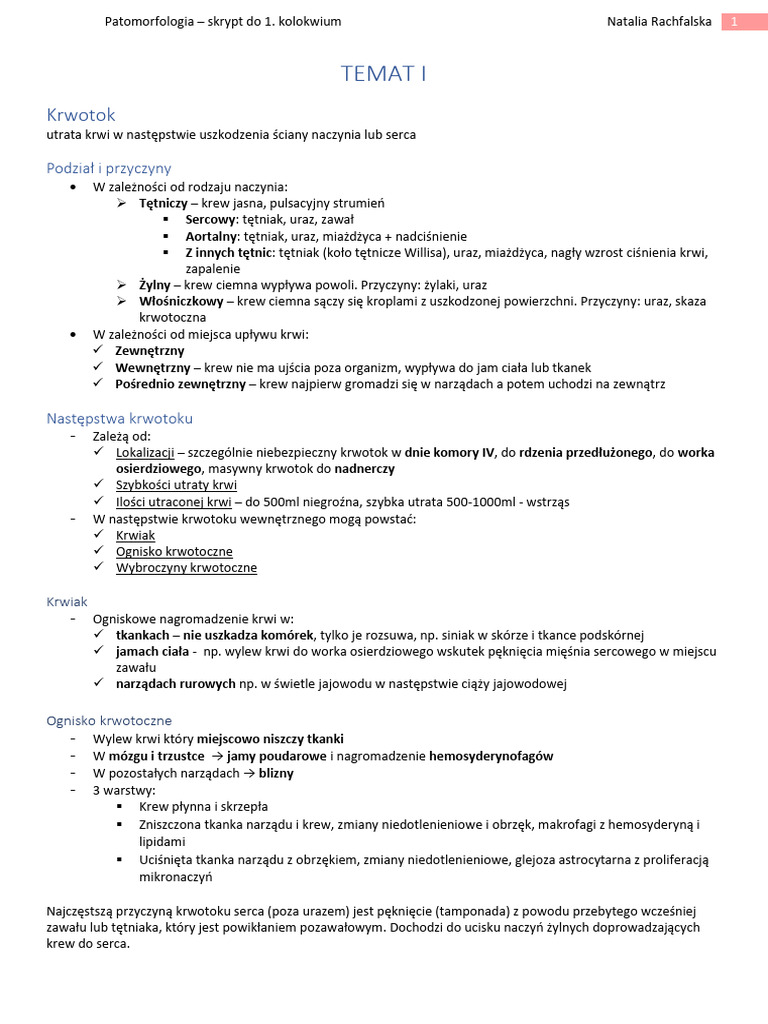 Skrypt Do Kolokwium | PDF