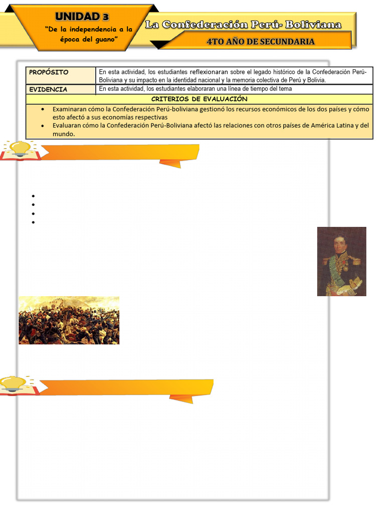 Ficha de Actividad 4b-4c | PDF | Perú | América del Sur