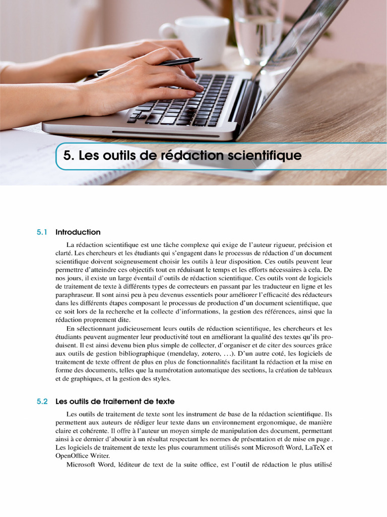 Chapitre 5 - Les Outils de Rédaction Scientifique | PDF