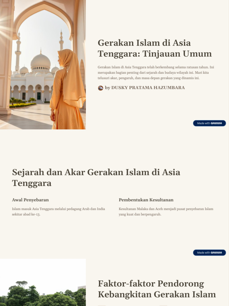 Gerakan Islam di Asia Tenggara: Tinjauan | PDF