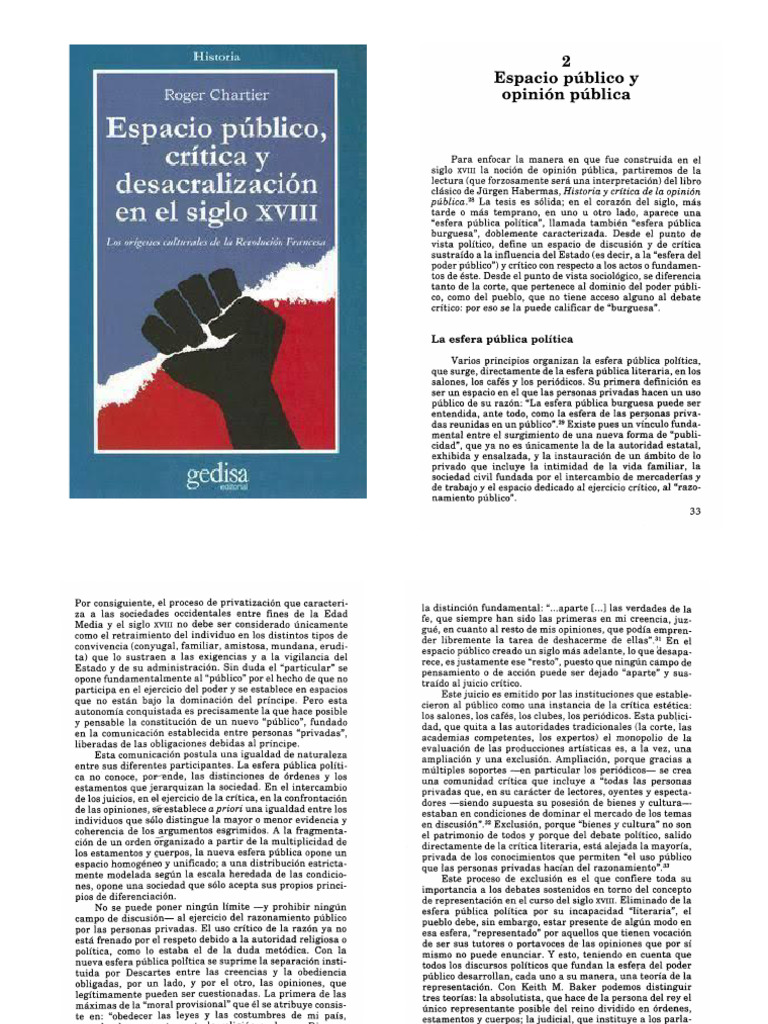 01 - Roger Chartier-Capitulo 2 | PDF