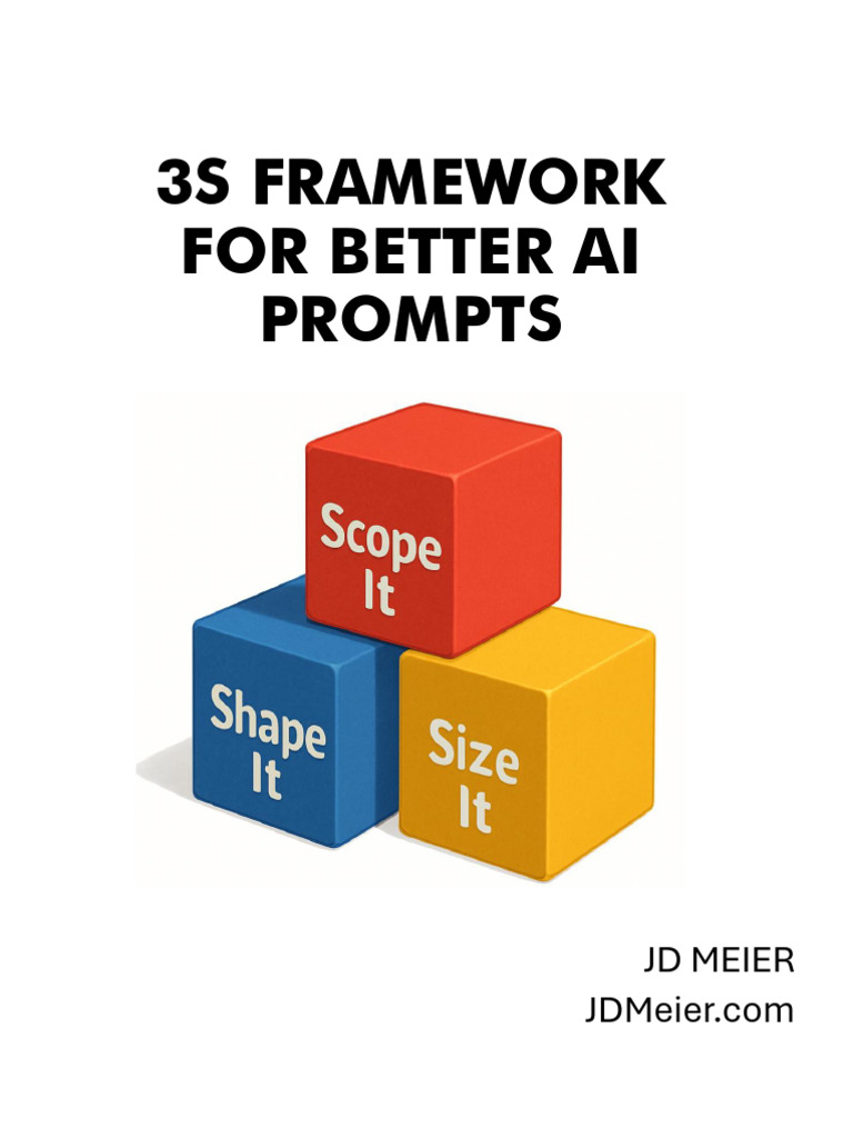 3S Framework For Better Prompt | PDF | Human Communication