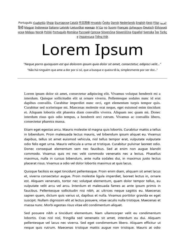 Lorem Ipsum: "Neque Porro Quisquam Est Qui Dolorem Ipsum Quia Dolor Sit Amet, Consectetur ...