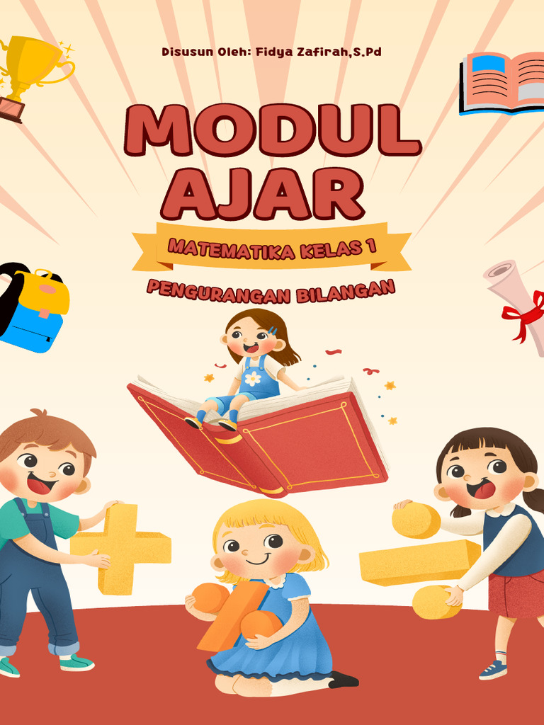 Modul Ajar Matematika Kelas 1: Pengurangan | PDF