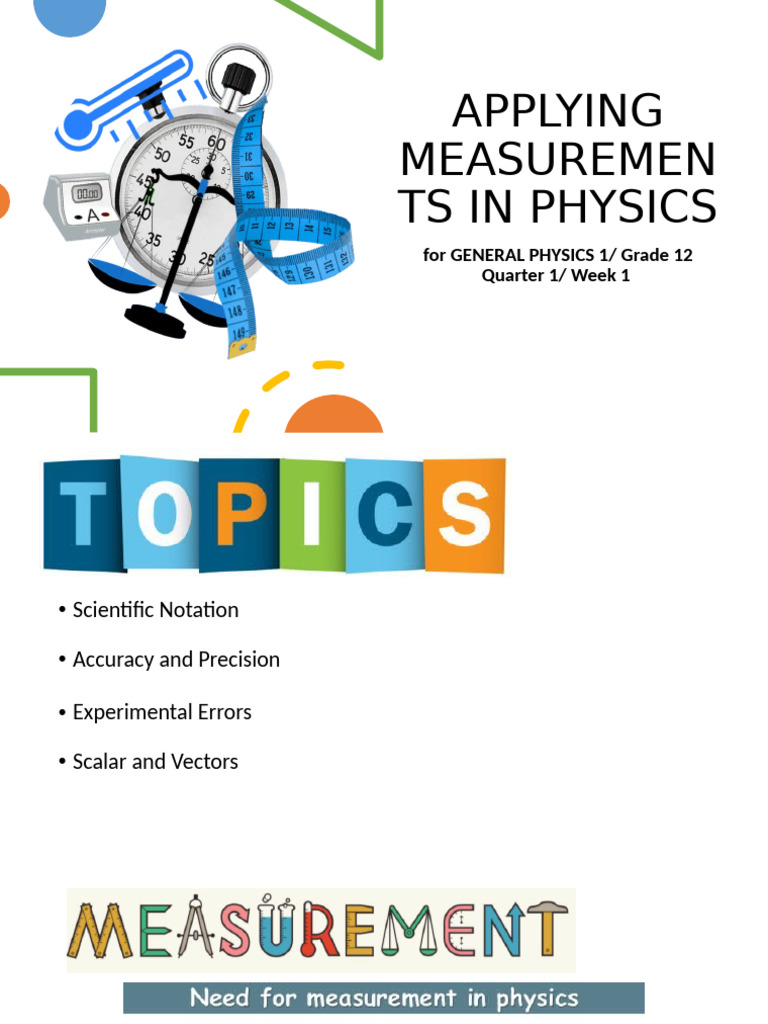 Module 1 Physics | PDF