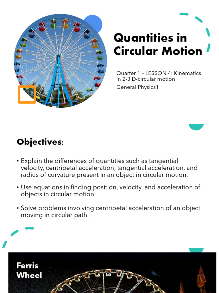 Circular Motion 1 | PDF | Acceleration | Force