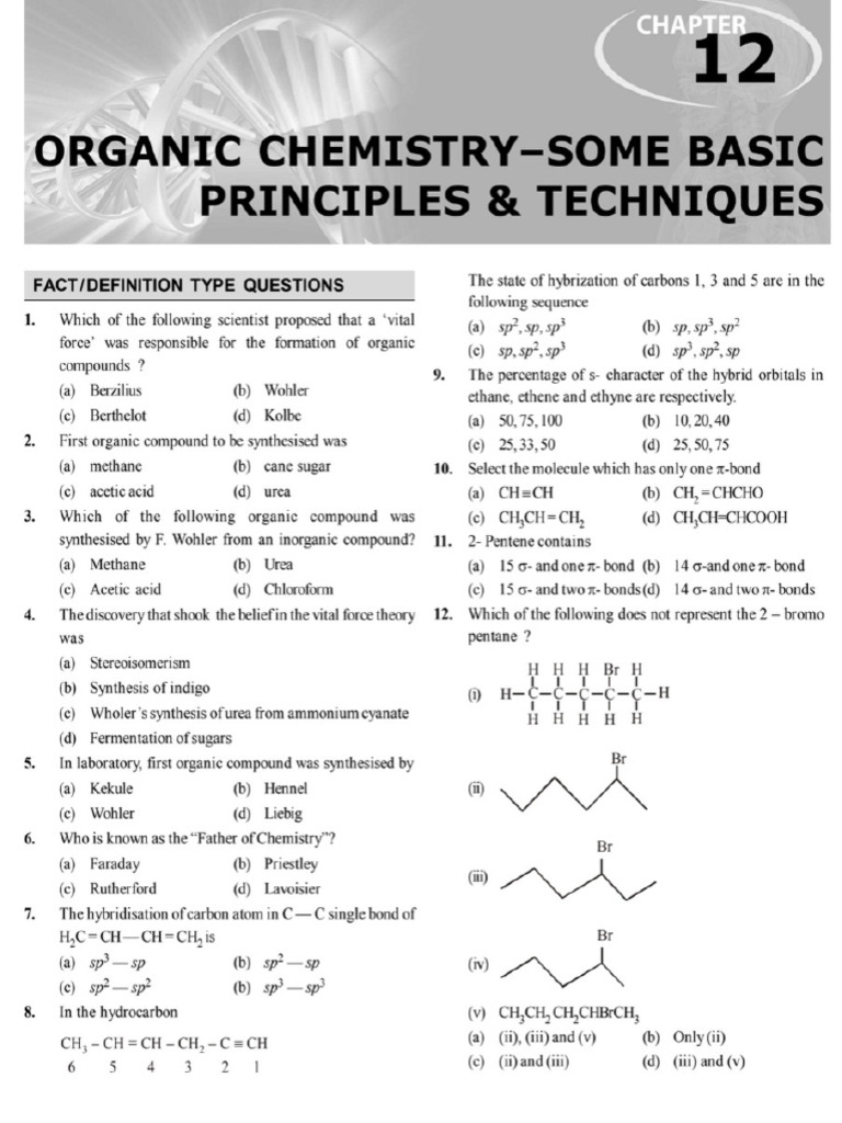 General Organic Chemistry | PDF
