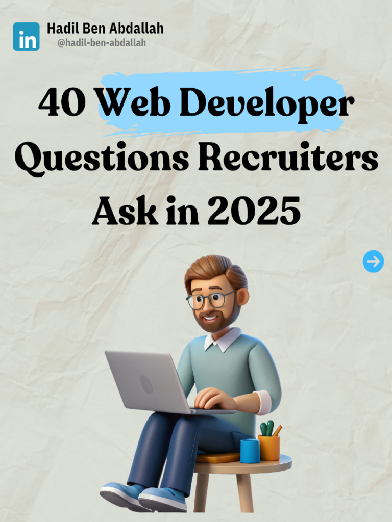 40 Web Developer Questions Recruiters Ask in 2025 | PDF