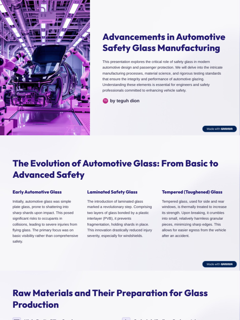 Advancements-in-Automotive-Safety-Glass-Manufacturing | PDF | Glasses ...