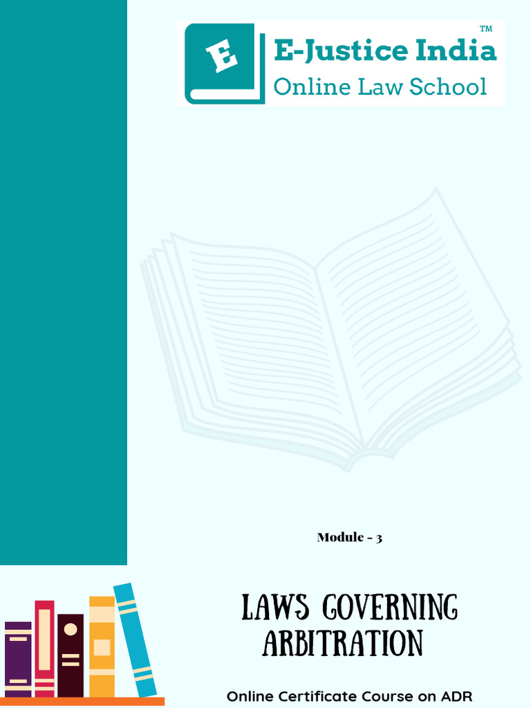 Module 3 - Certificate Course On ADR | PDF | Arbitration | Alternative ...