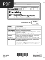 Temperature Change in Neutralisation Reactions | PDF | Acid | Sodium ...