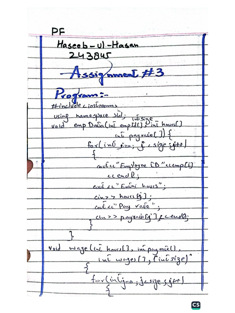 PF Assignment 3. PF Assignment 3. . | PDF