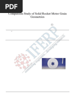 Propellant Grain Design Guide | PDF | Rocket | Rocket Engine