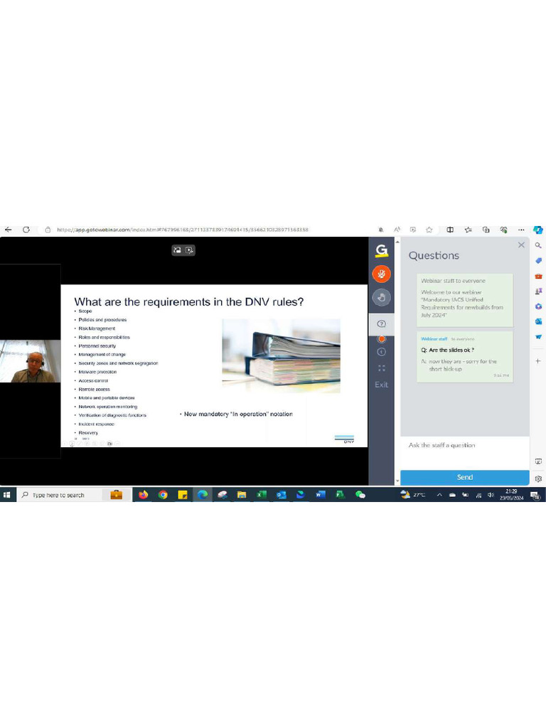 DNV Training Cyber Security 4 | PDF