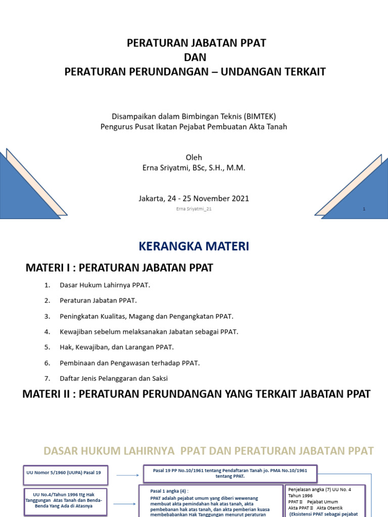 Peraturan Pejabat PPAT | PDF