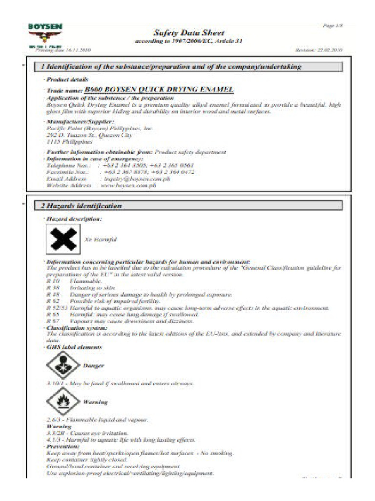 B-600 Qde White | PDF
