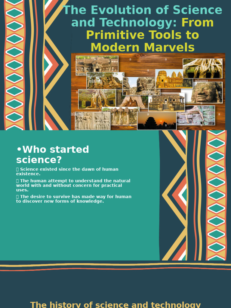 The Evolution of Science and Technology Lesson 2 | PDF | Science ...
