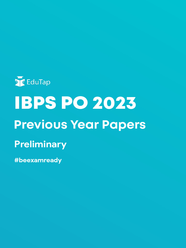 IBPS PO Prelims 2023 Memory Based Paper Free Book | PDF | Cognition ...