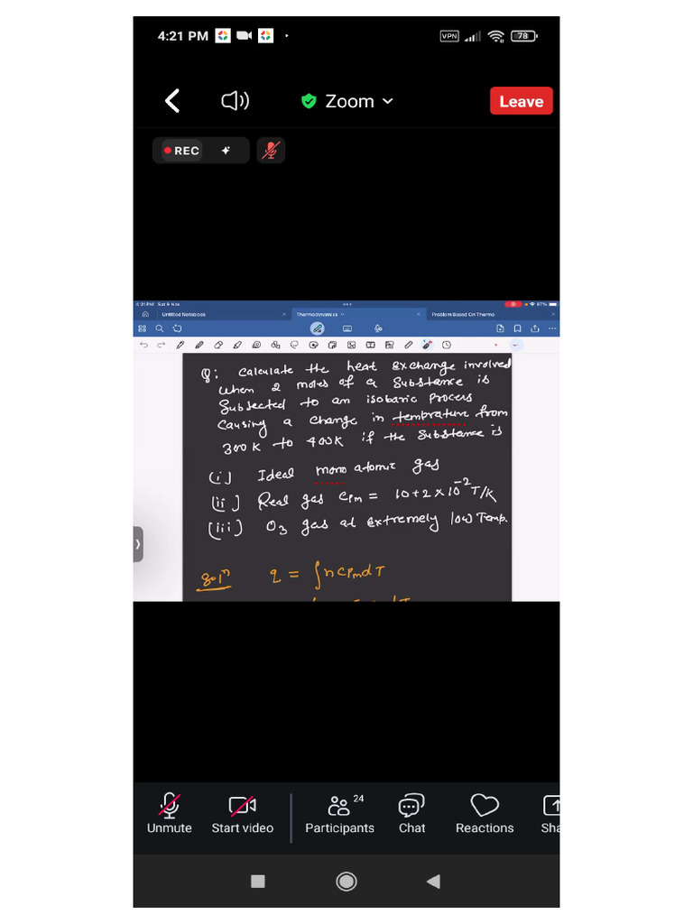 Thermodynamics Lec4 | PDF