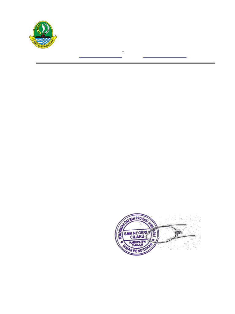 Surat Edaran Pemberitahuan KBM - 2025 Revisi | PDF